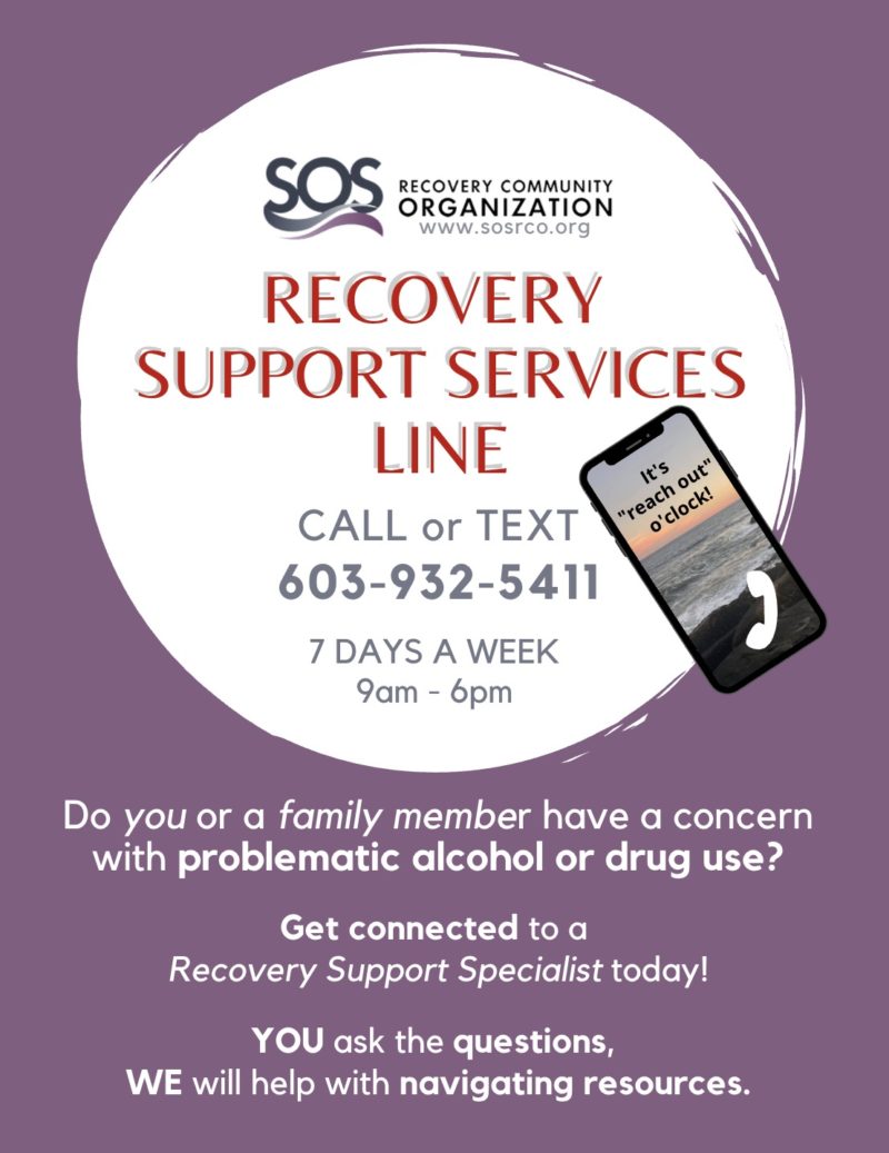 SOS offering Recovery Support Services Line - The Rochester Post