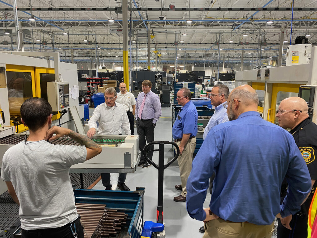 City Officials tour new SIG SAUER facility on Milton Road - The ...