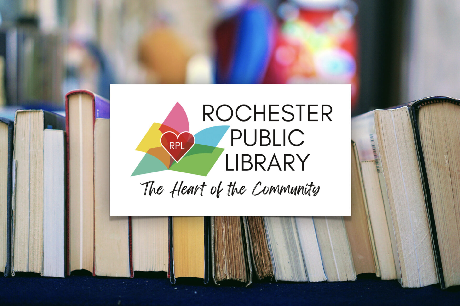 The Heart of the Community: Library reveals colorful new logo - The ...