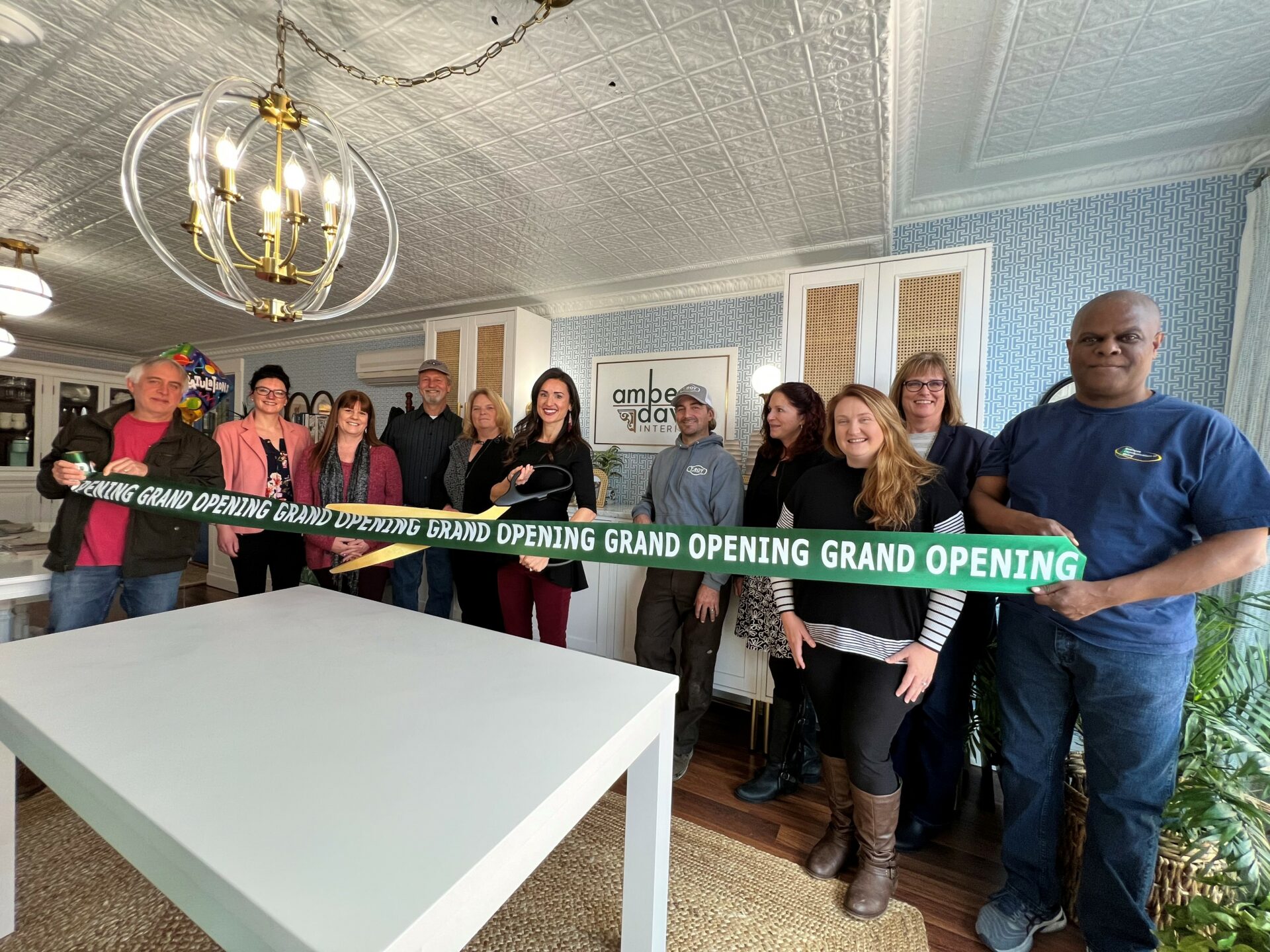 Chamber of Commerce holds ribbon-cutting for Amber Dawn Interiors - The ...
