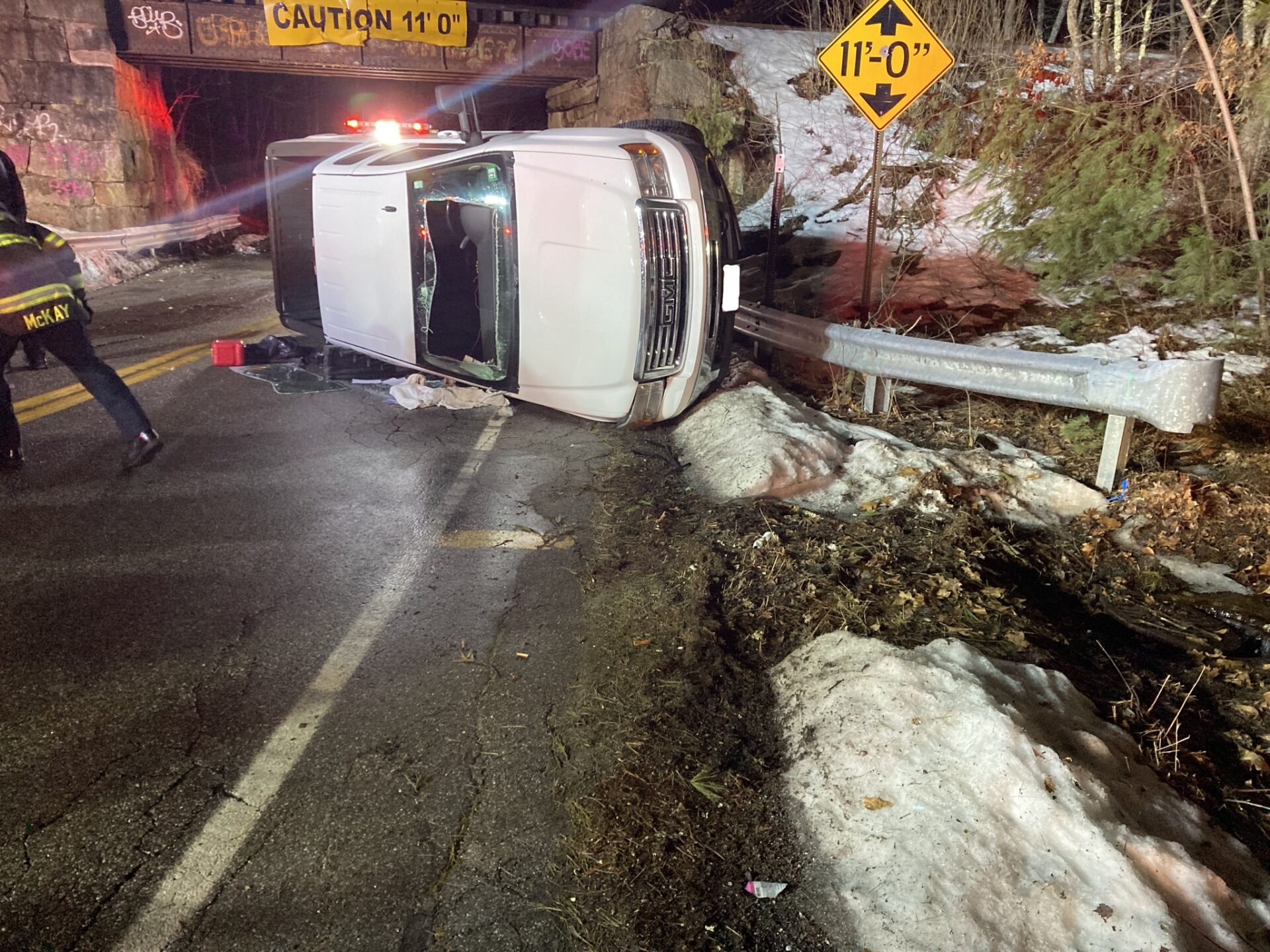 Police respond to vehicle collision on Haven Hill Rd. - The Rochester Post