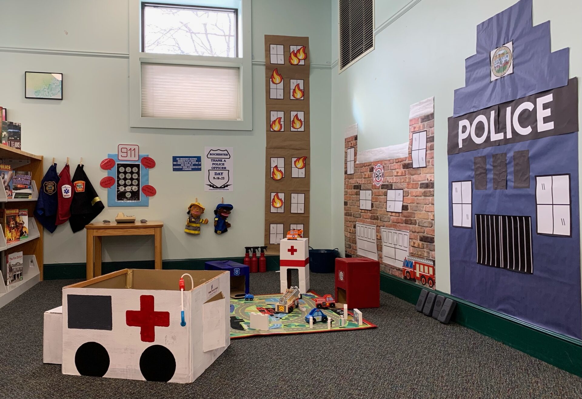 Thank a Rochester Cop supports dramatic play in the Rochester Public ...