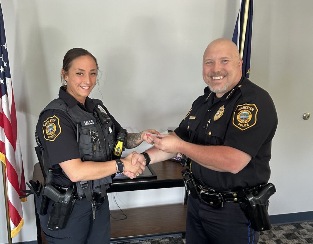 Officer Katelyn Mills Successfully Completes Field Training and ...