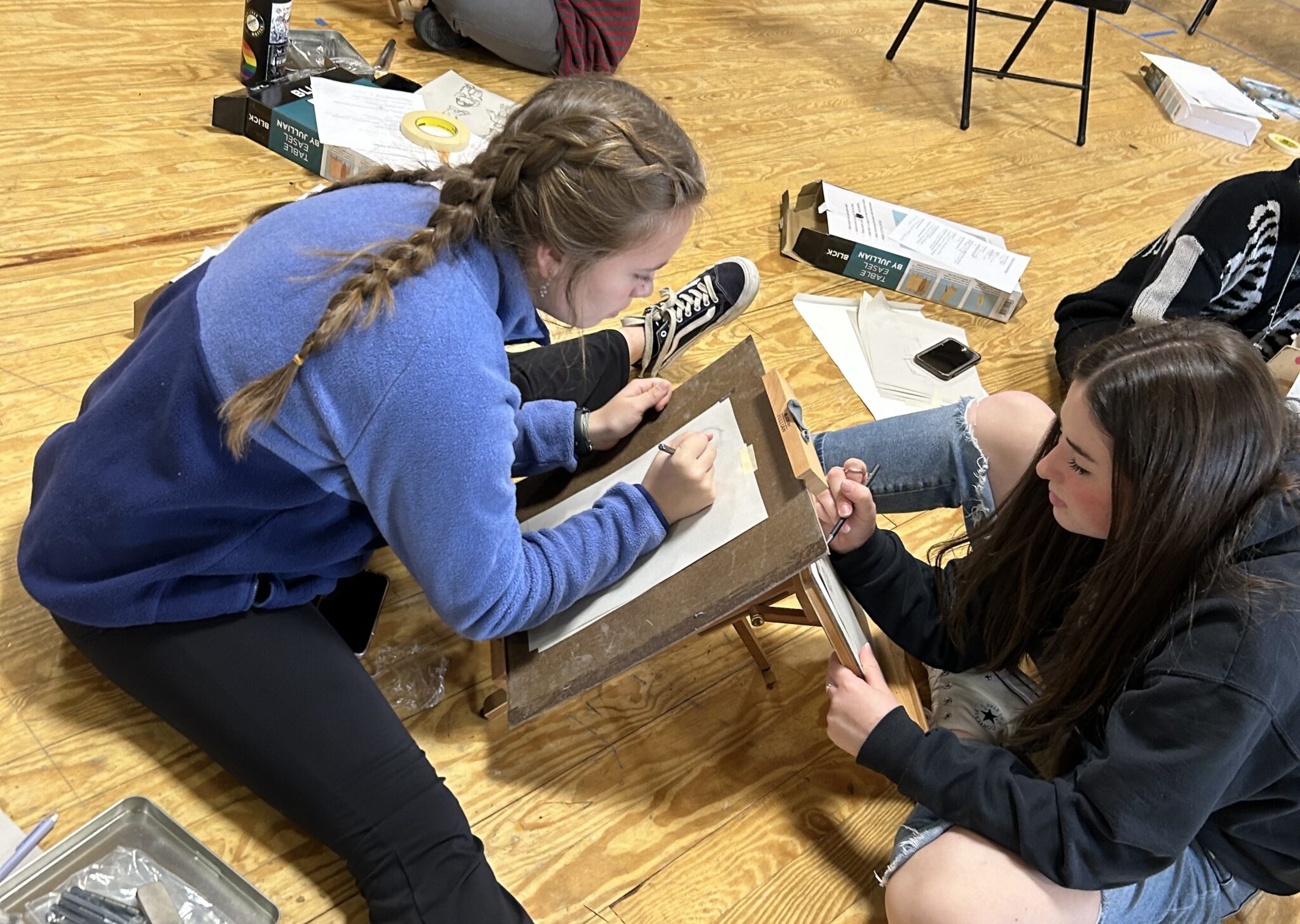Spaulding High School Advanced Drawing Class engages in immersive art ...