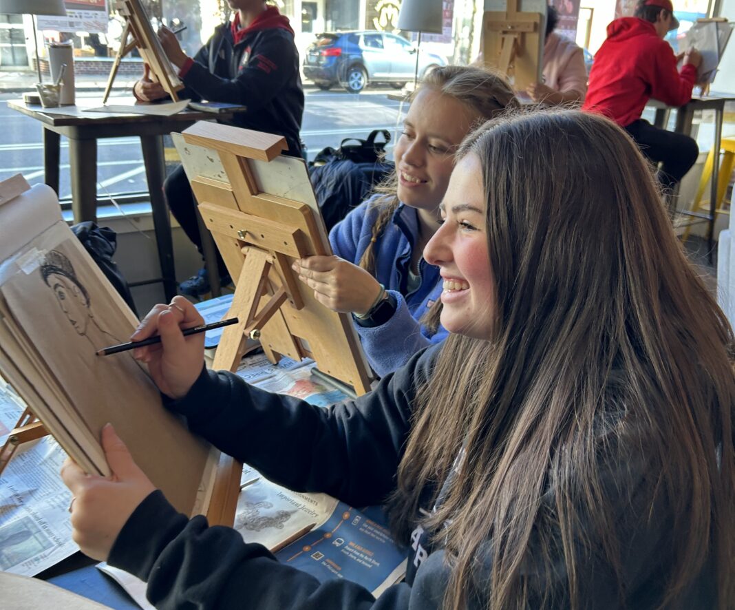 Spaulding High School Advanced Drawing Class engages in immersive art ...
