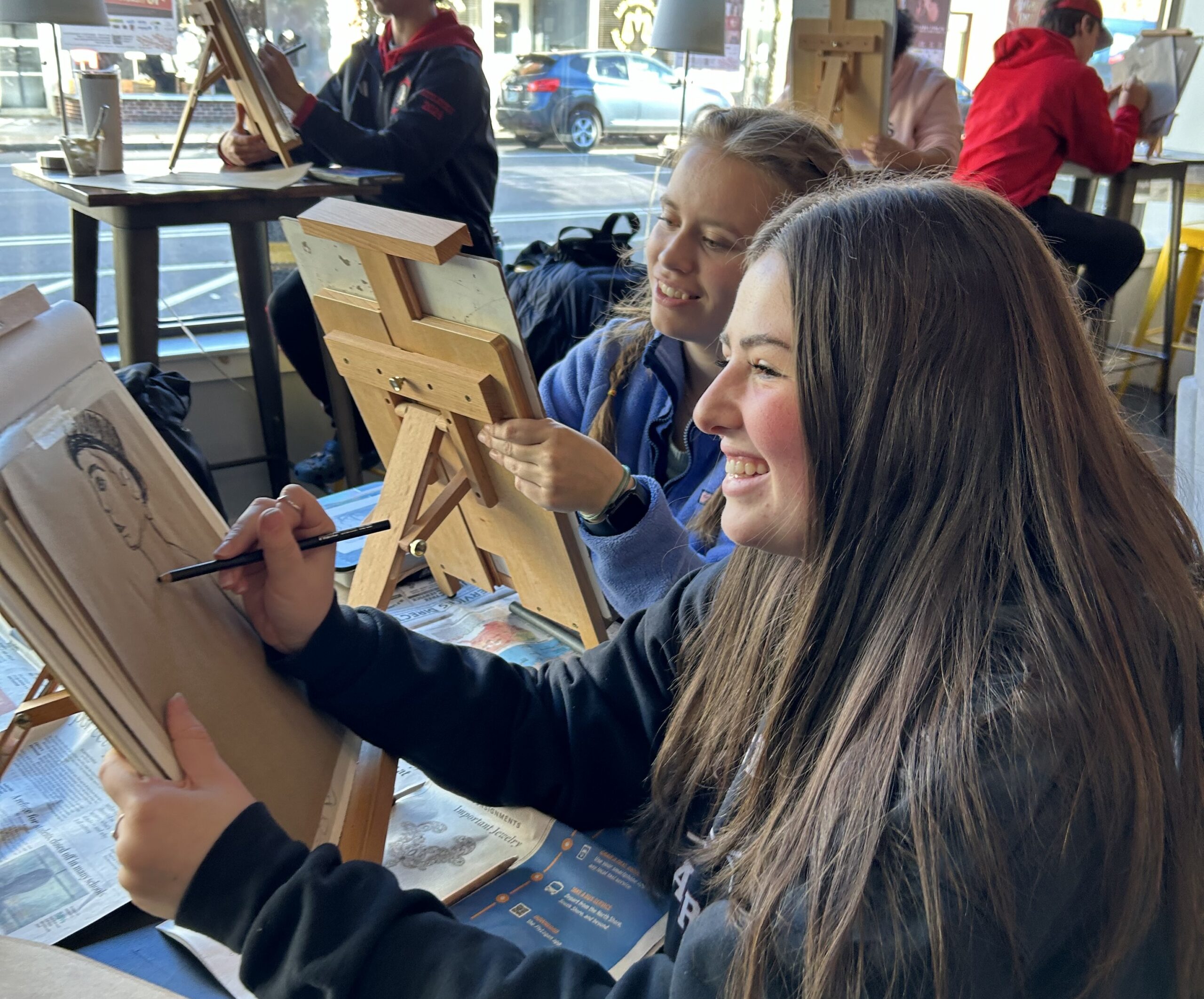 Spaulding High School Advanced Drawing Class engages in immersive art ...