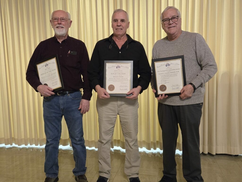 Awards Night at the Rochester, NH Elks #1393 - The Rochester Post