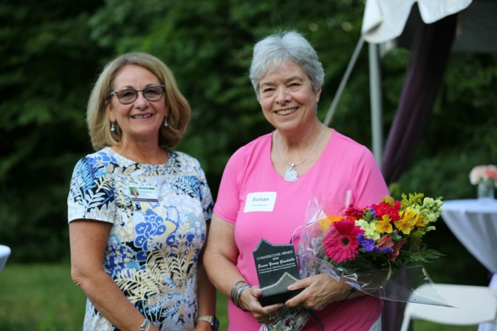 Susan Young Gaudiello Receives 2024 Cornerstone Award - The Rochester Post