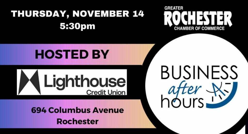 Lighthouse Credit Union to Host Greater Rochester Chamber of Commerce ...
