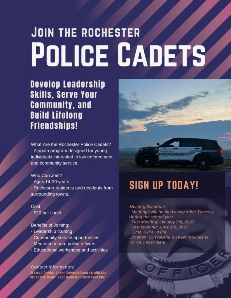 Hands-On Police Training for Youth: Join the Rochester Police Cadets ...