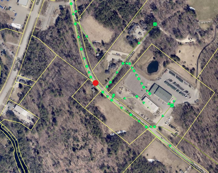 Public Works reduces Rochester Neck Road to one lane for sewer main ...