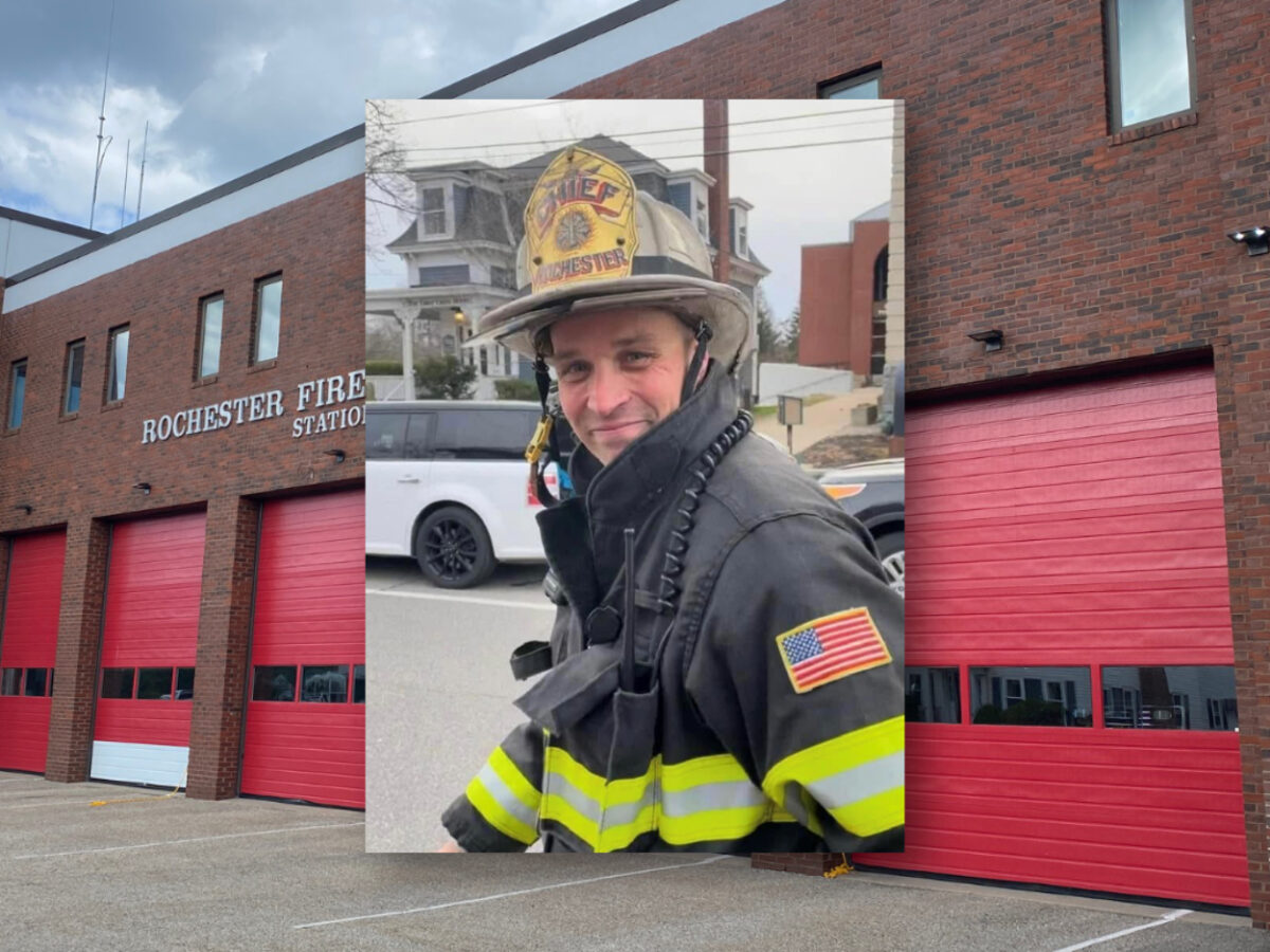 Rochester Honors Fire Chief Dennis Dube for 27 Years of Service Ahead ...