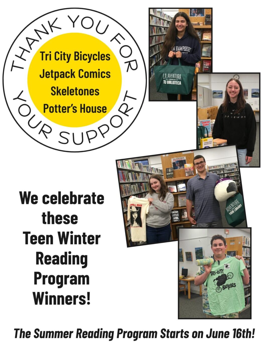 Rochester Public Library Celebrates Successful Teen Winter Reading ...