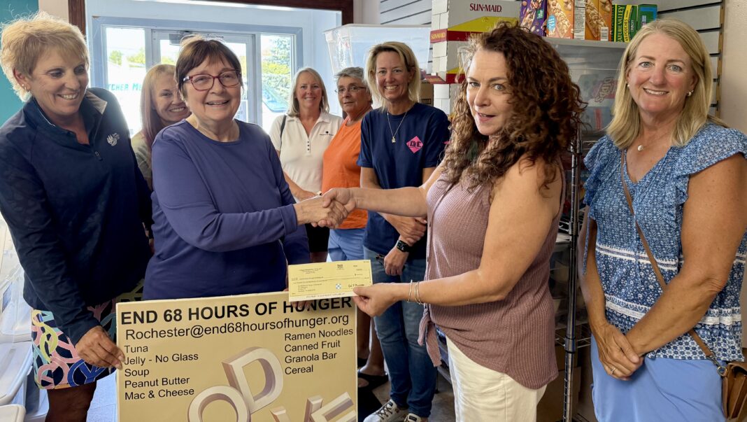 Rochester Country Club Ladies Invitational Committee Donates to End 68 ...