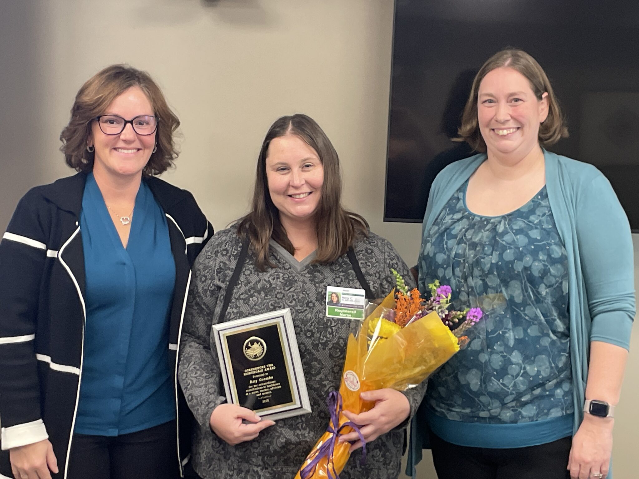 Cornerstone VNA Honors Amy Coombs, RN and FedPoint at Annual Staff ...