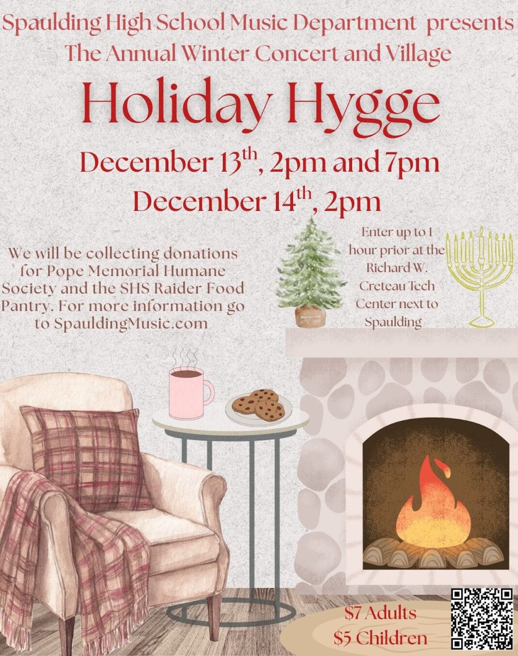 Spaulding High Presents ‘Holiday Hygge’ Winter Concert & Village ...