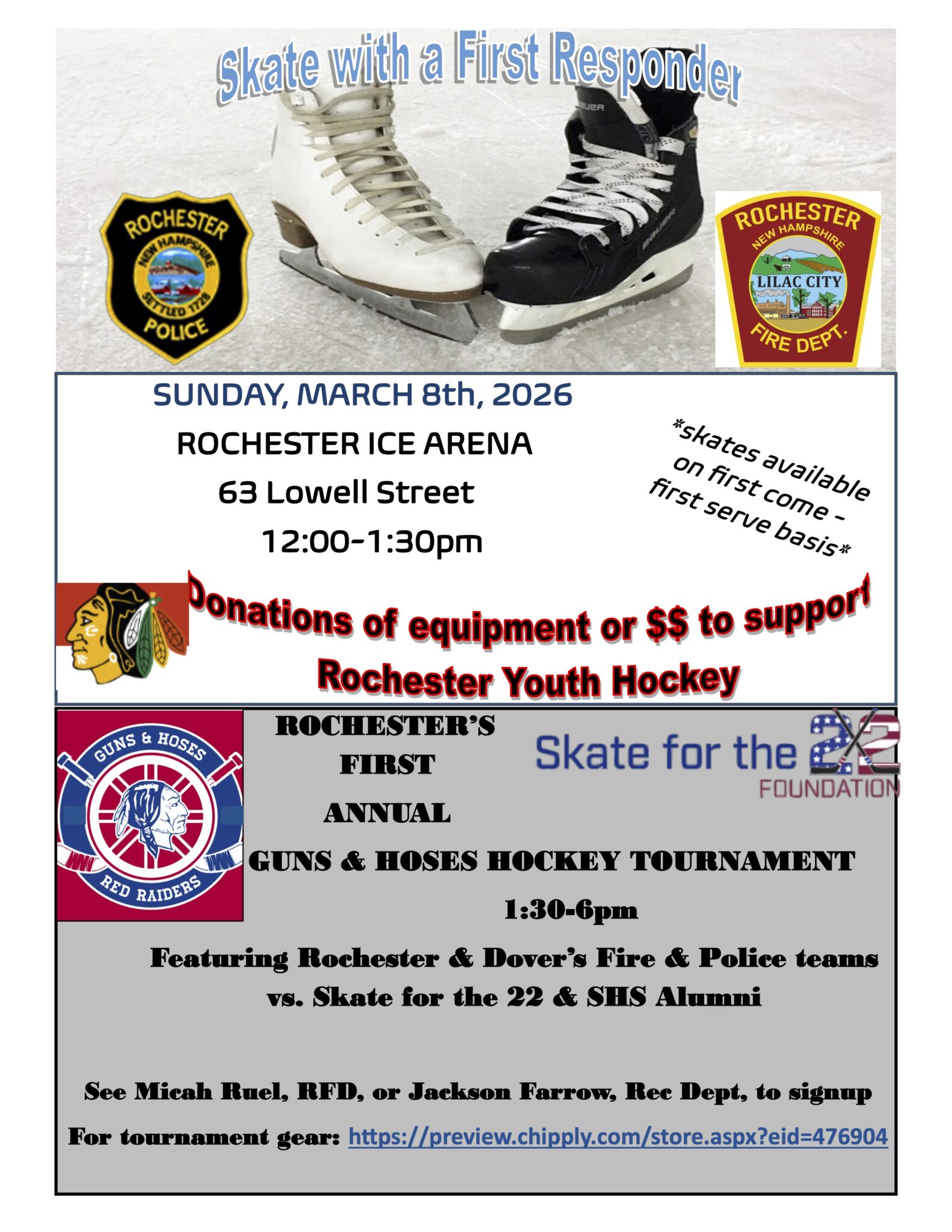Police and Fire Departments Host Community Skate and Guns & Hoses ...