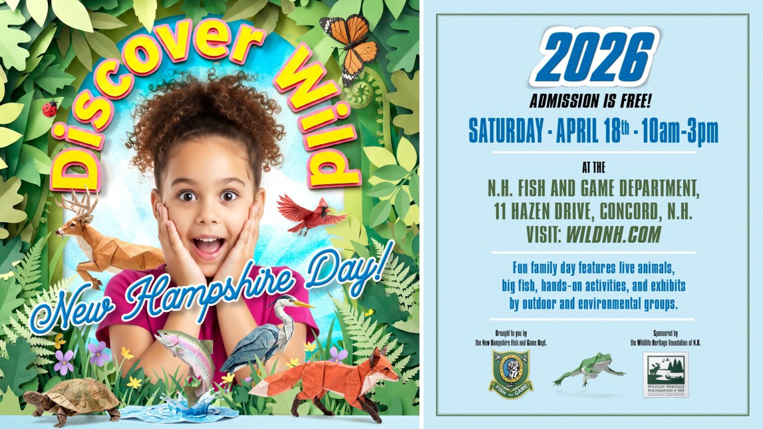 NH Fish and Game: Annual Discover Wild New Hampshire Day Set for April ...